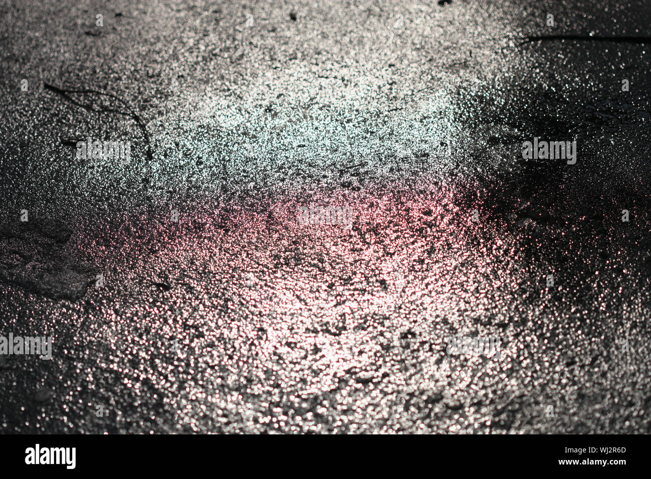 The wet street texture Stock Photo - Alamy