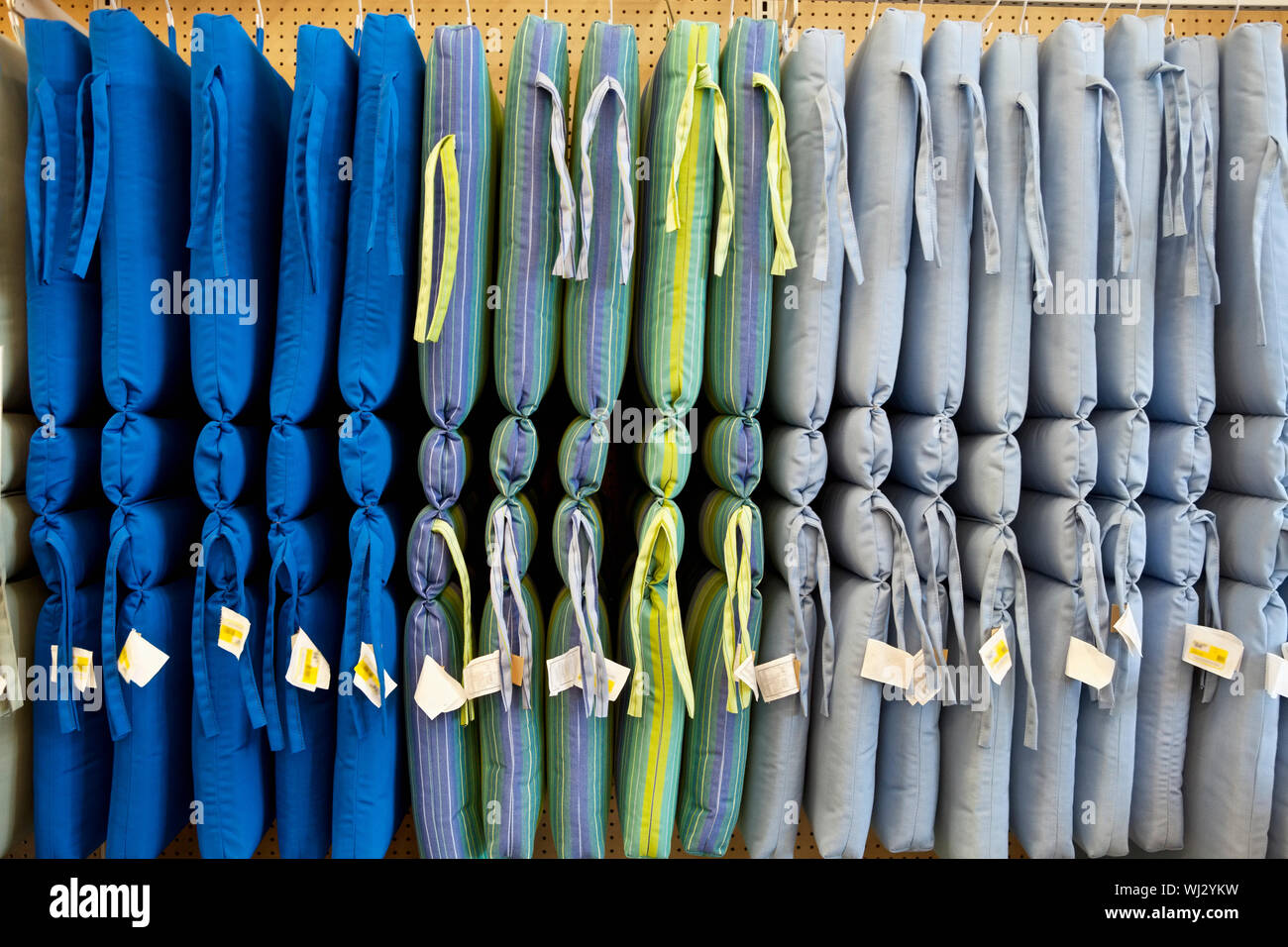 Store display of cushions hi-res stock photography and images - Alamy