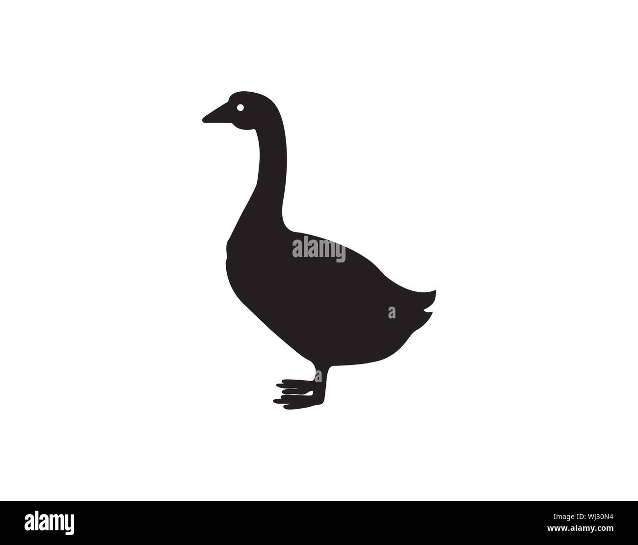 Goose Silhouette Vector