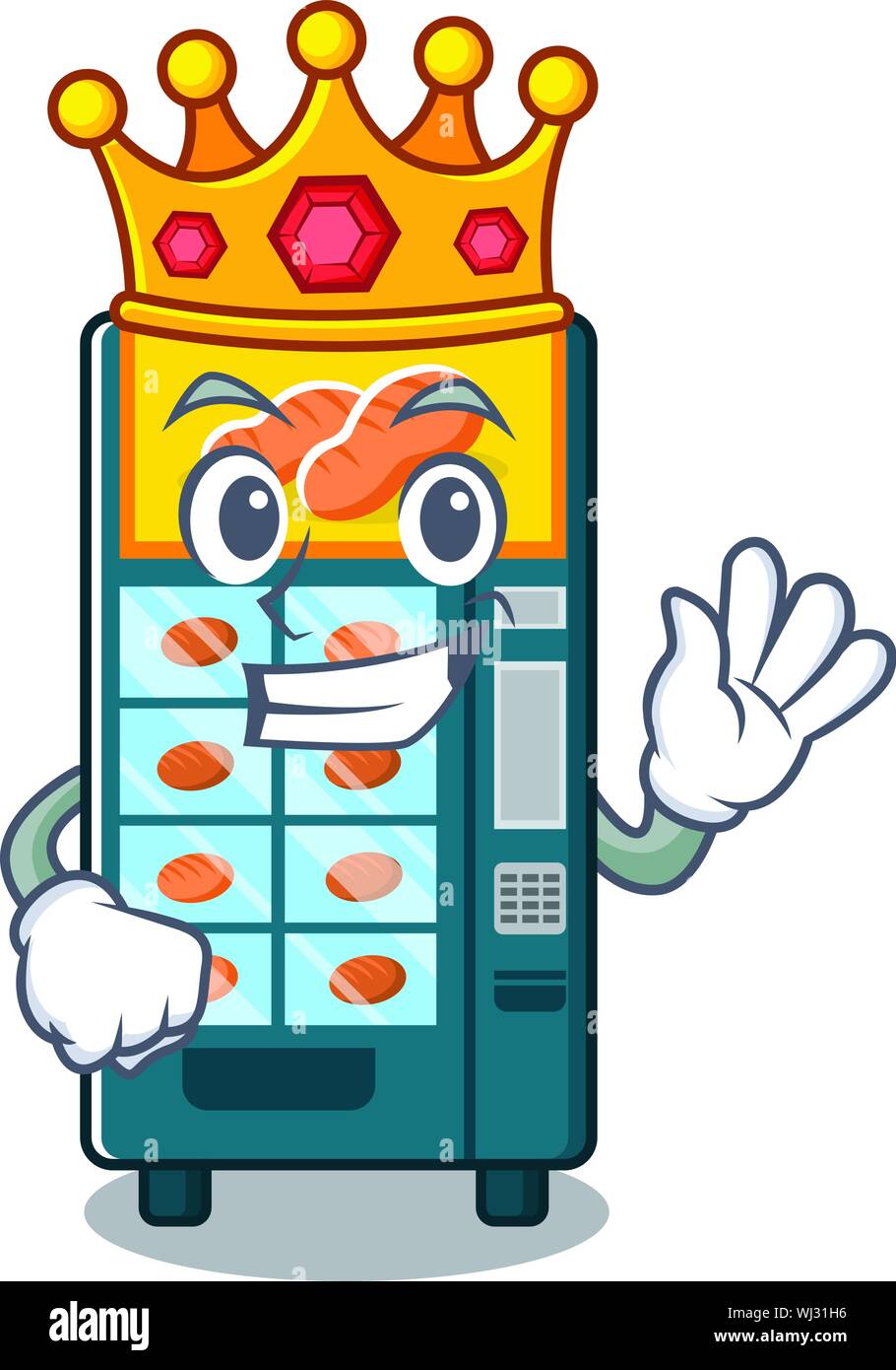 Small vending machine Stock Vector Images - Alamy