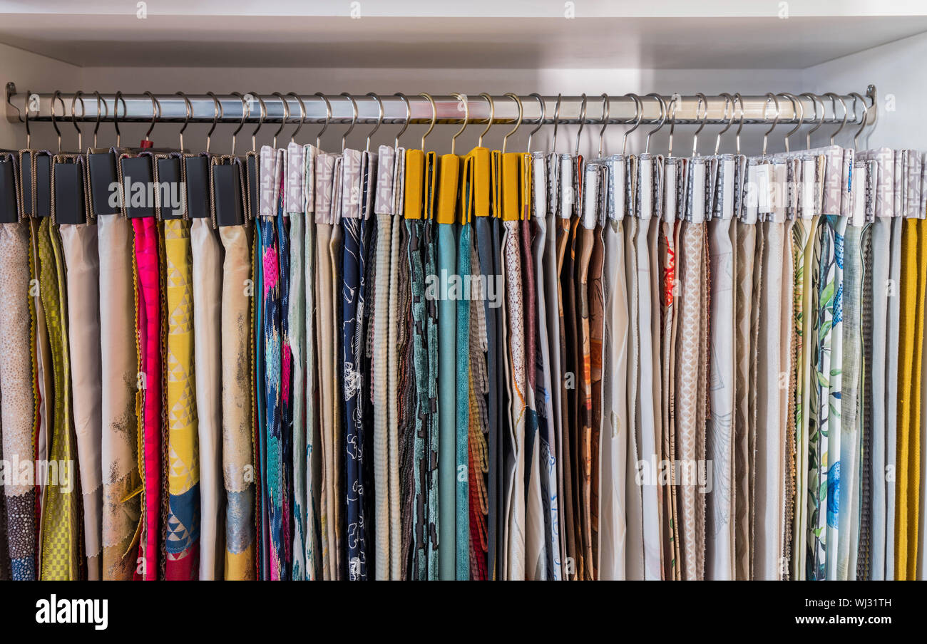 Fabric swatches hi-res stock photography and images - Alamy