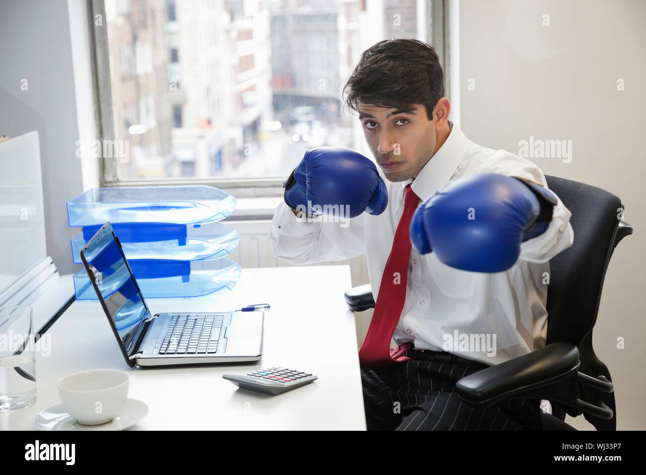 Indian young man wearing boxing hi-res stock photography and images - Alamy