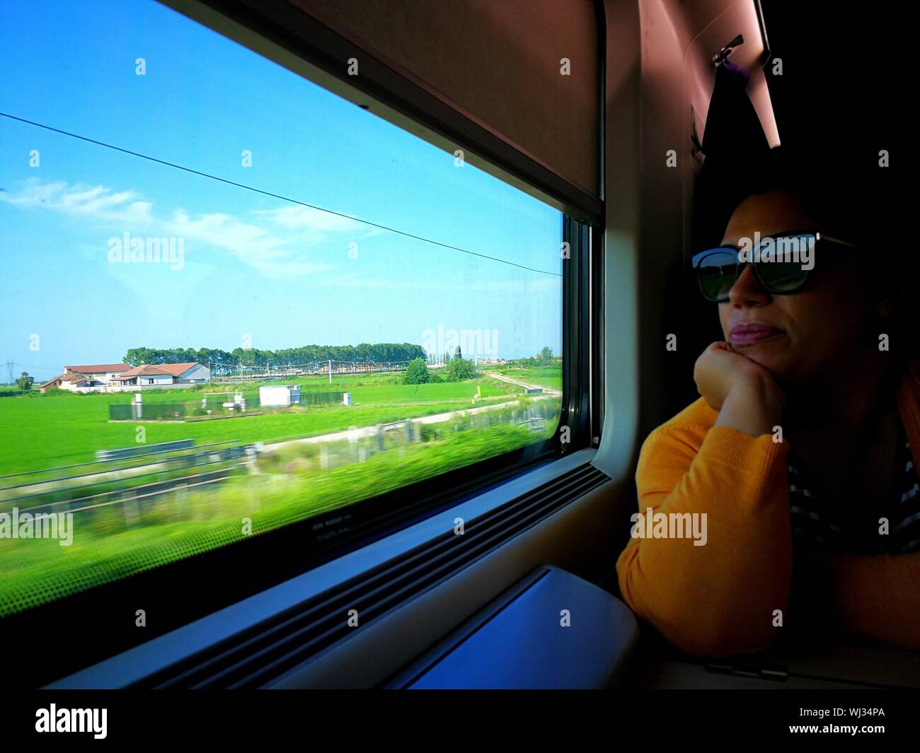 Sitting passenger hi-res stock photography and images - Alamy