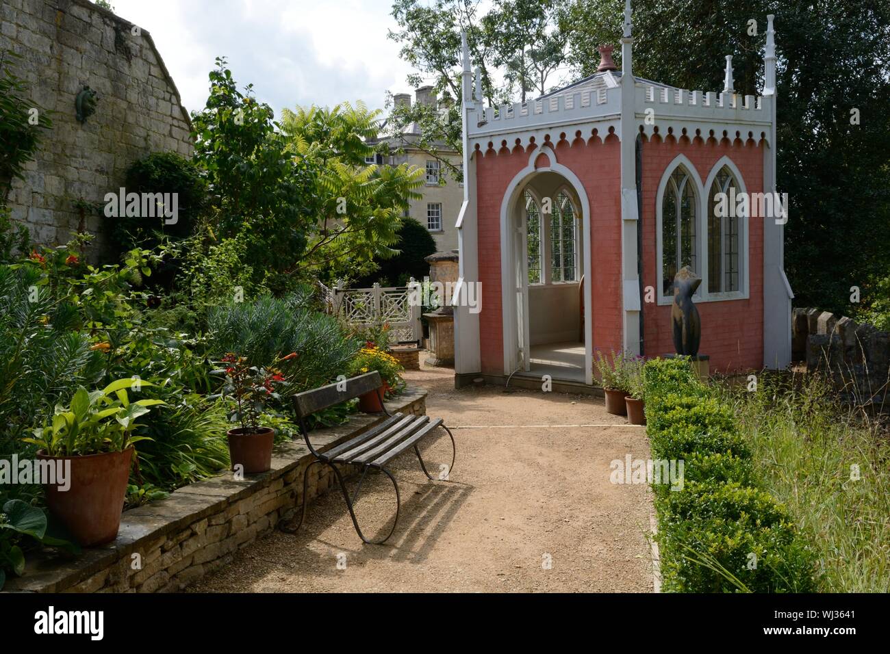 The Eagle House Rococo Garden Painswick Glousestershire England UK ...