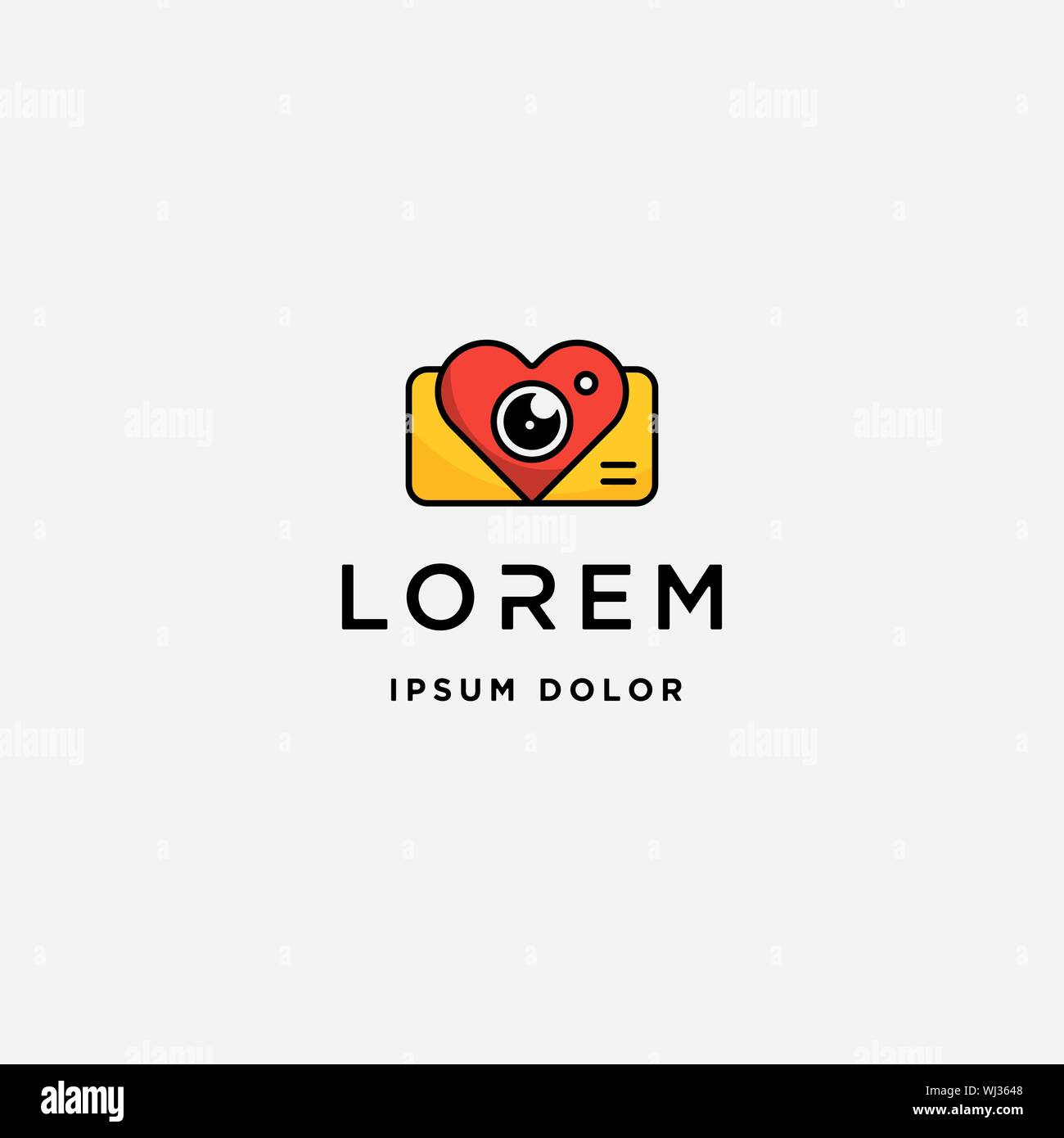 Heart shutter Stock Vector Images - Alamy