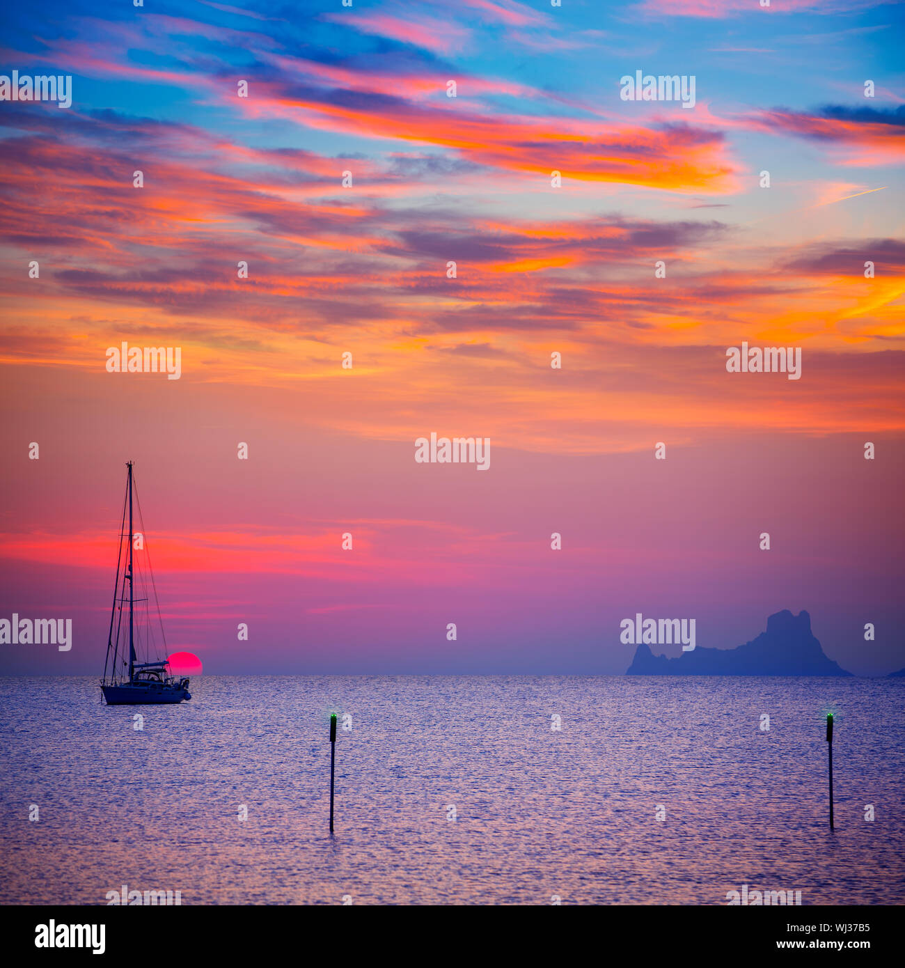 Beautiful scene from ibiza island hi-res stock photography and images ...