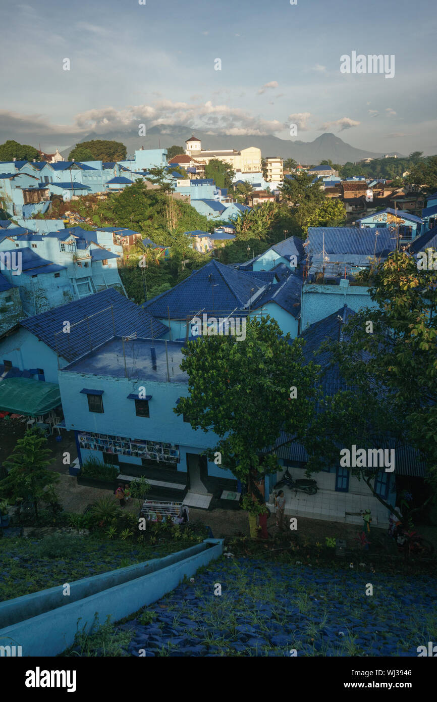 Blue village arema malang east java hi-res stock photography and images ...