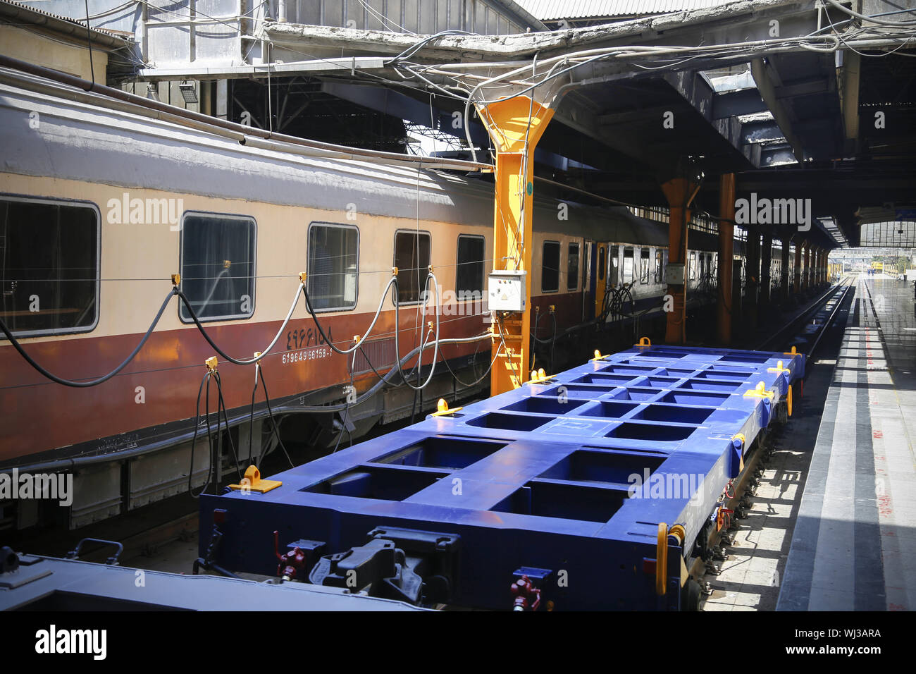 Tehran, Tehran, IRAN. 3rd Sep, 2019. Iran added 213 new train cars ...