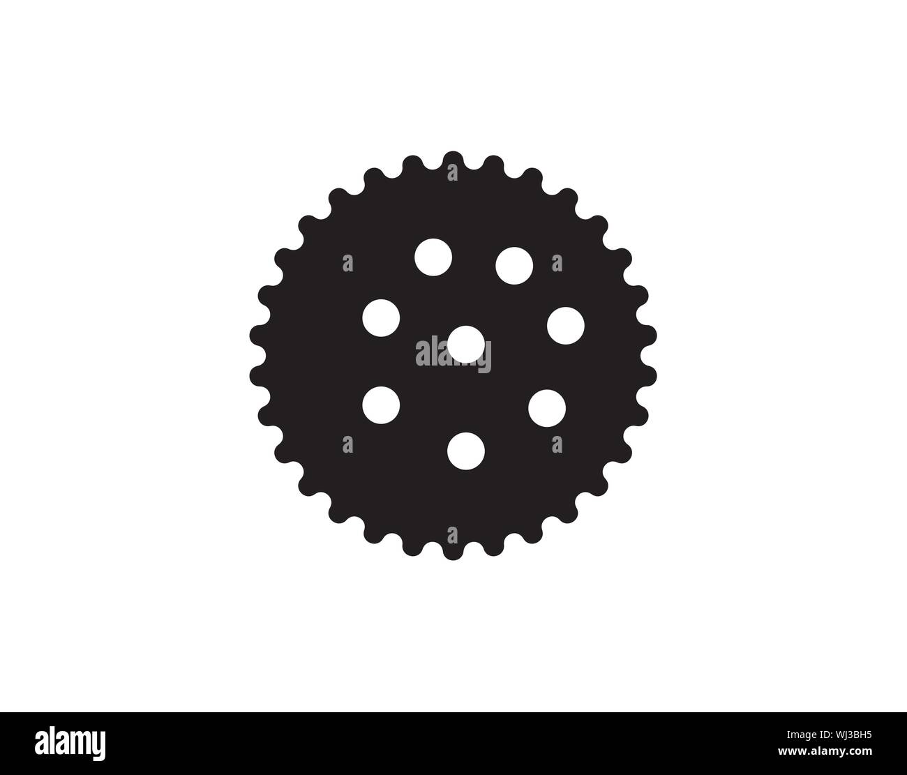 Bakery cookie isolated Stock Vector Images - Alamy