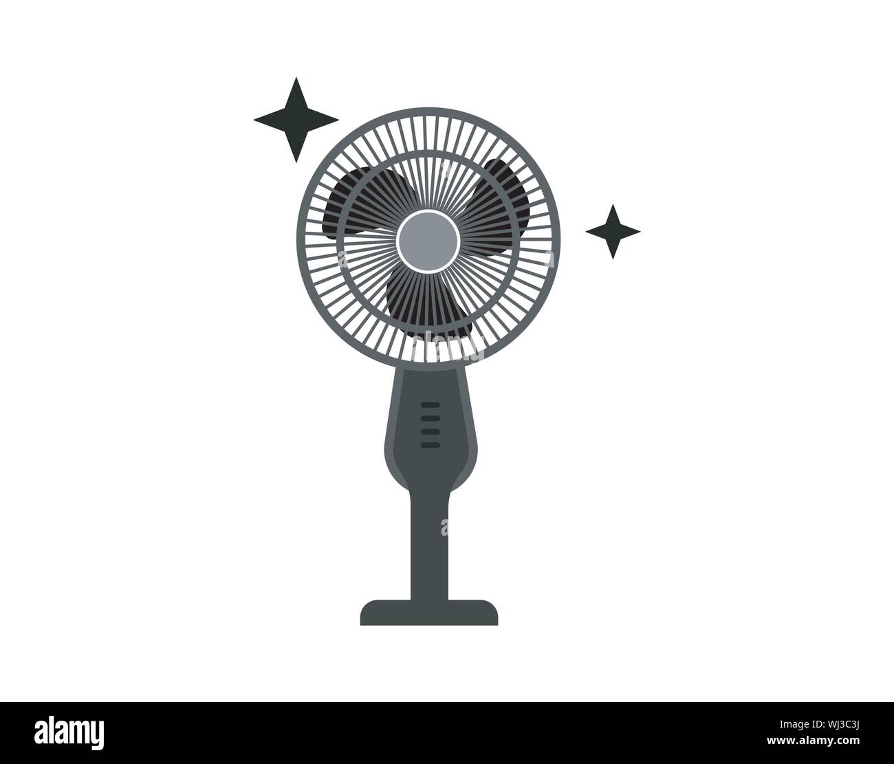 Pedestal fan Stock Vector Images - Alamy