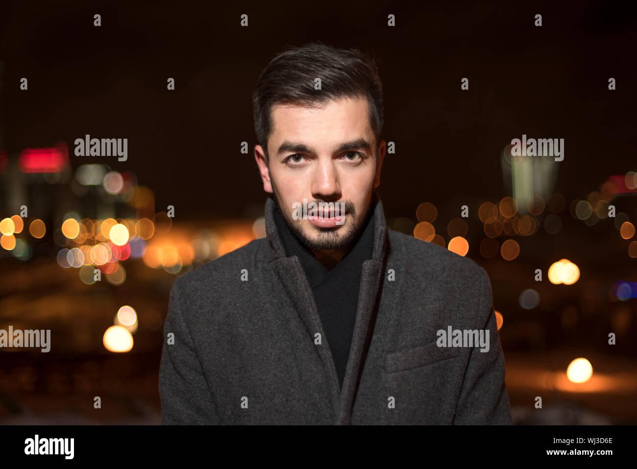 man with a beard . Portrait Stock Photo - Alamy