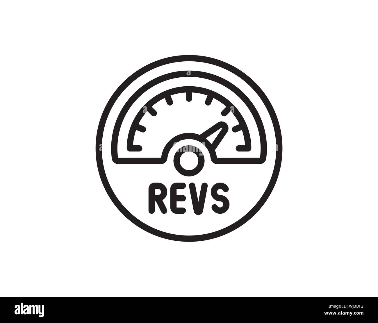 Rev gauges Stock Vector Images - Alamy