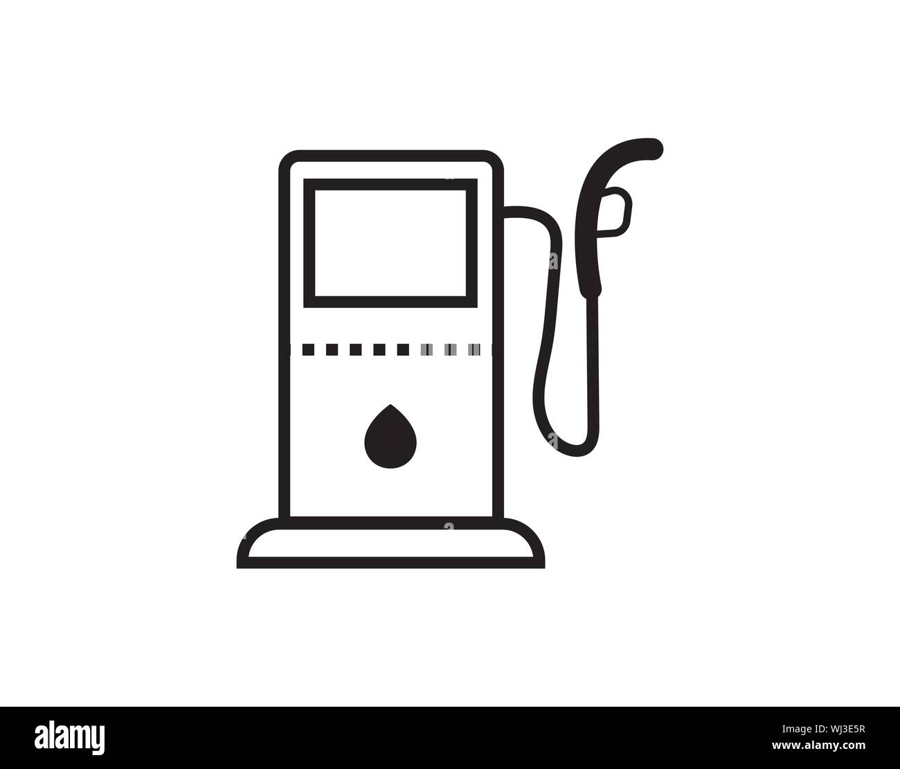 Filling gas tank Black and White Stock Photos & Images - Alamy