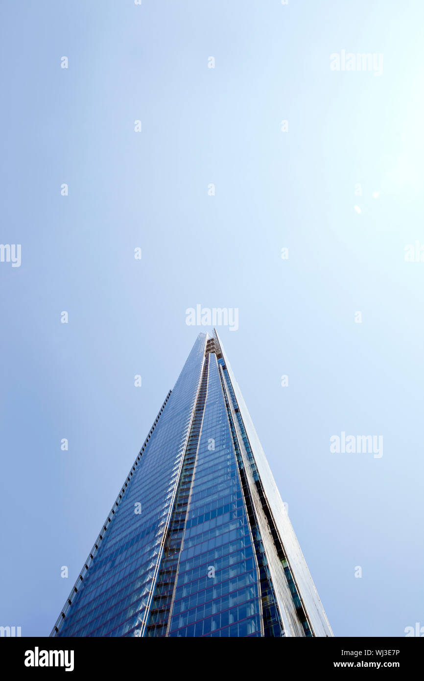 Close Up View Of The Shard Architecture High Resolution Stock ...