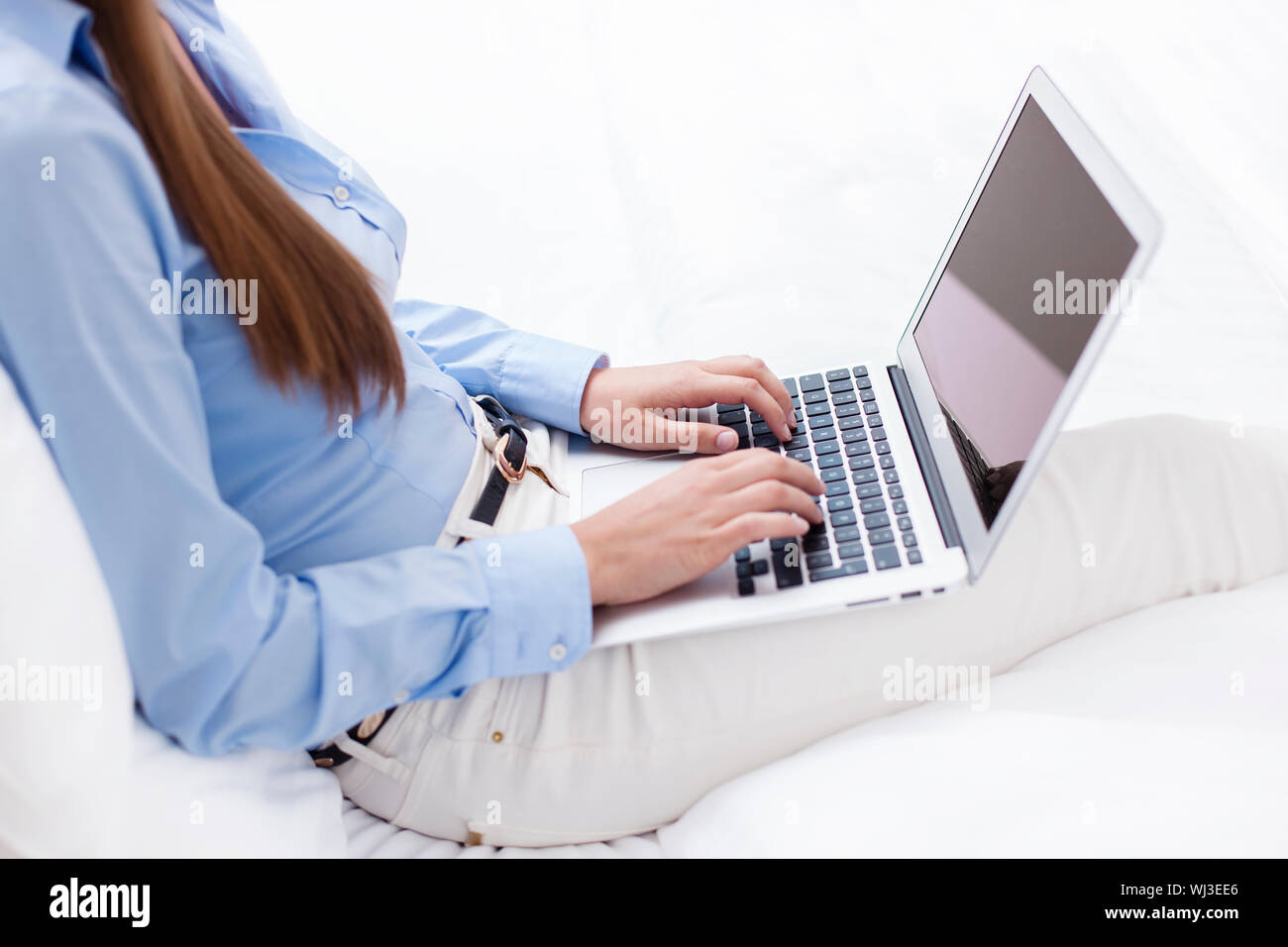 20 at home and laptop close up hi-res stock photography and images - Alamy