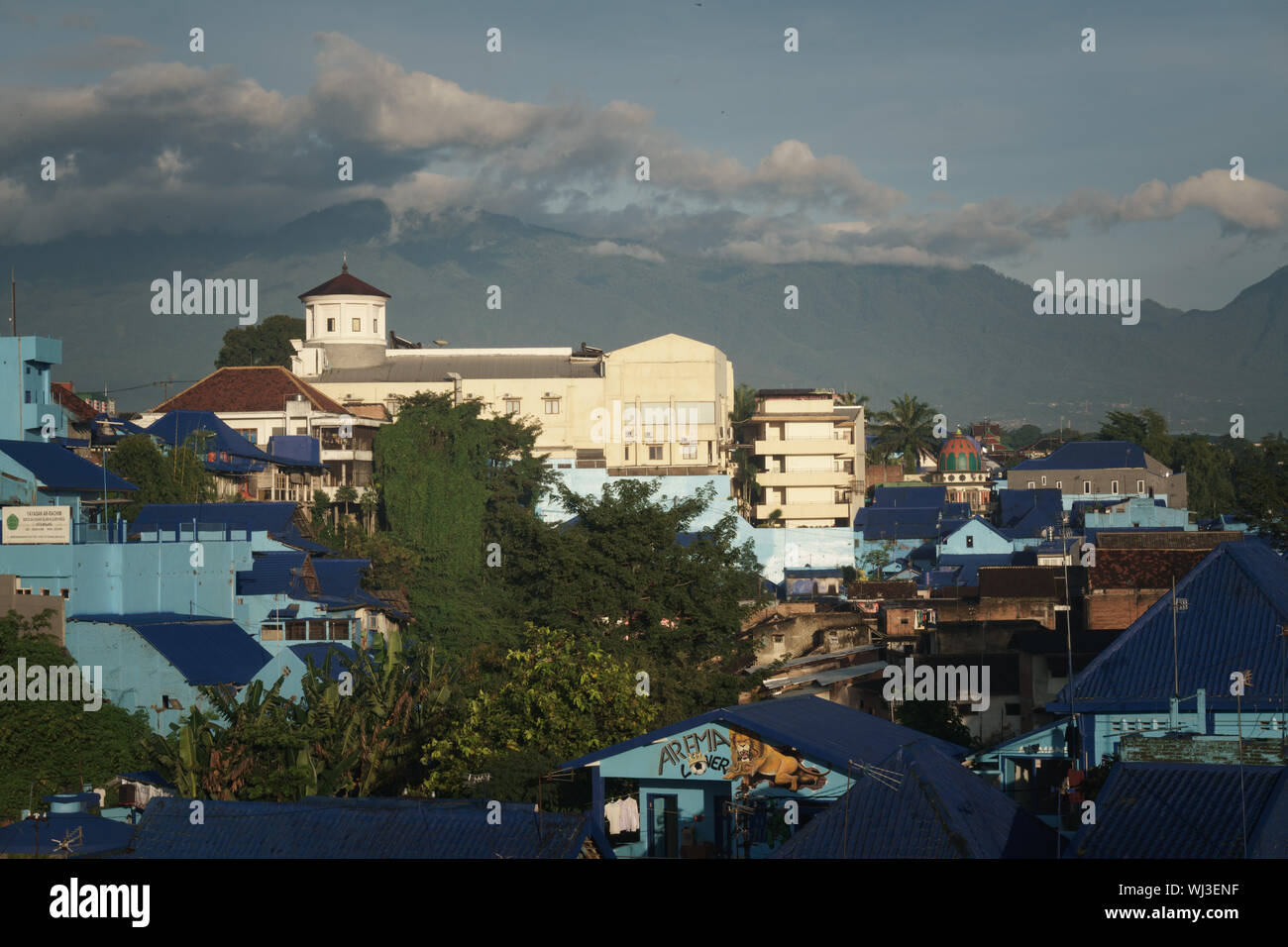 Blue village arema malang east java hi-res stock photography and images ...