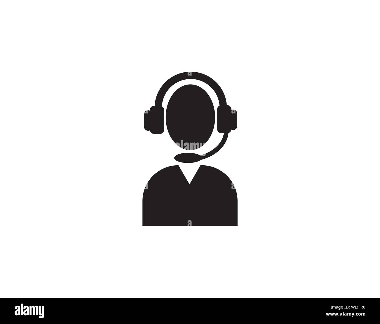 Call Center icon in trendy flat style background, image jpg, vector eps ...