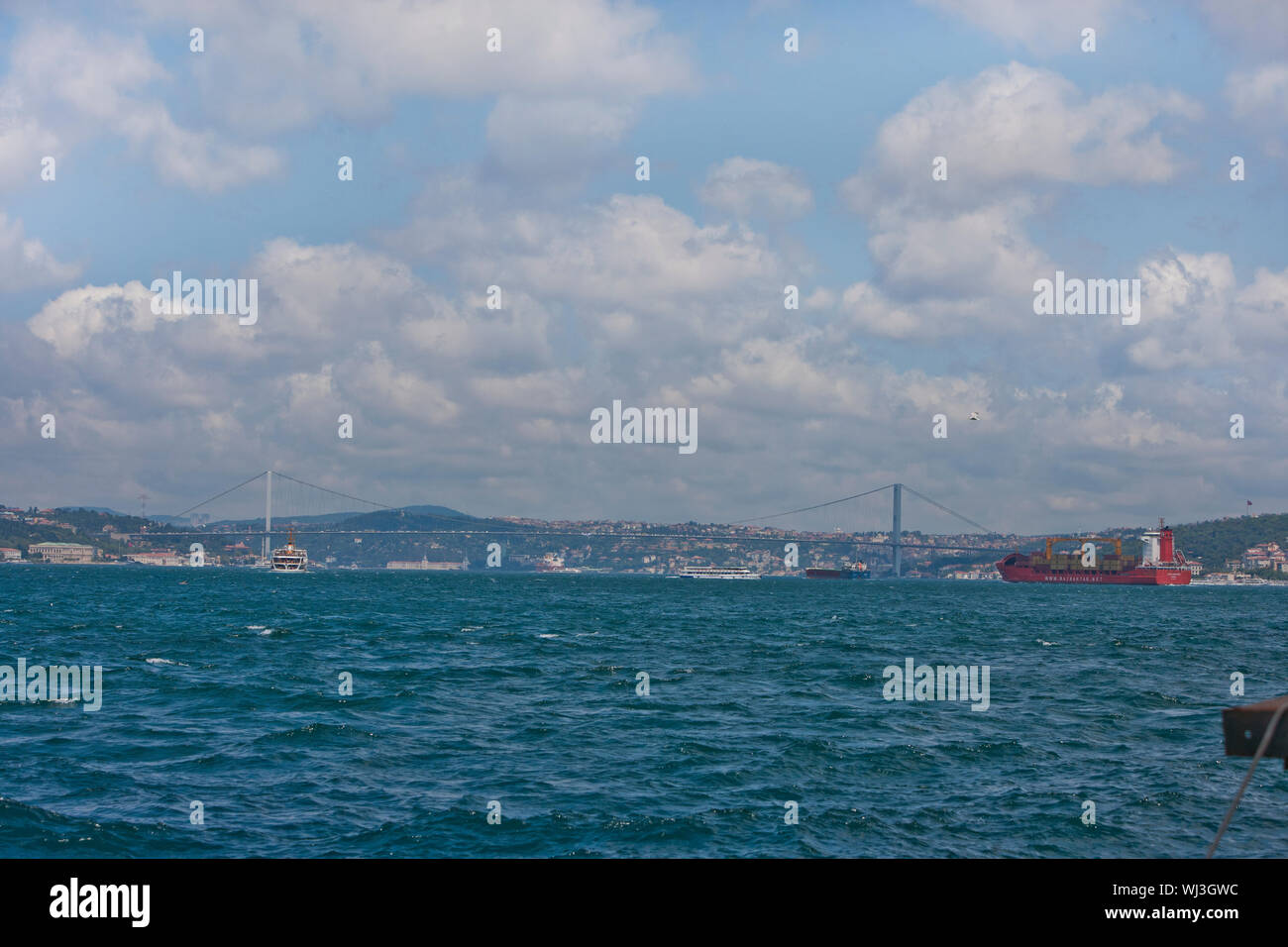 Bosphorus bridge over the bosphorus strait Stock Photo - Alamy