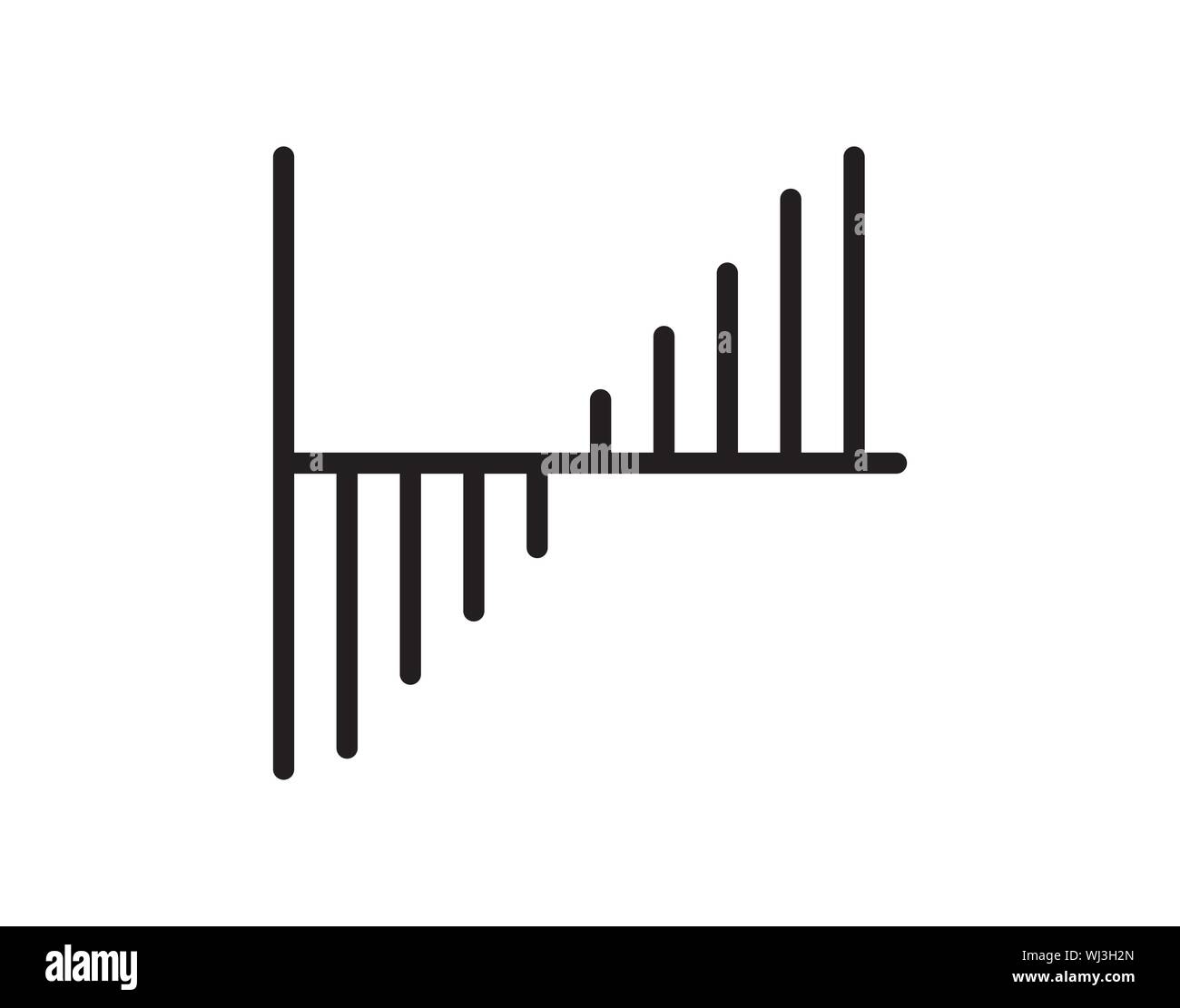 Chart icon vector. - Vector Stock Vector Image & Art - Alamy