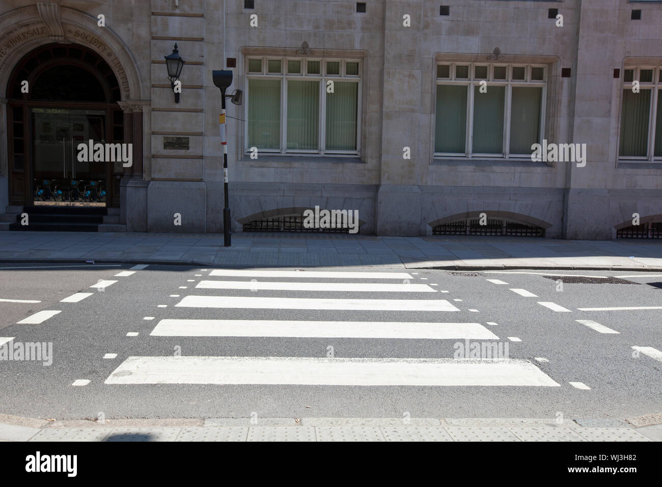 Zebra Crossing in the day Stock Photo - Alamy
