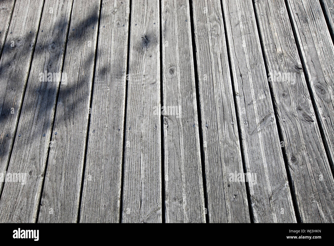 Close-up of wooden boardwalk Stock Photo - Alamy