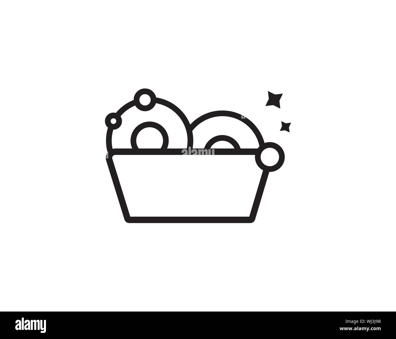 Solid fill vector vectors Stock Vector Images - Alamy