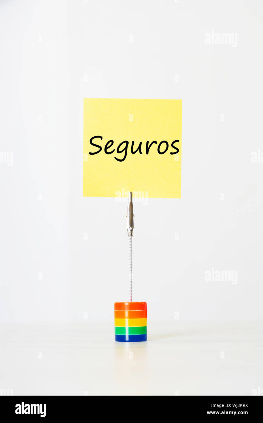 Insurance card spanish hi-res stock photography and images - Alamy