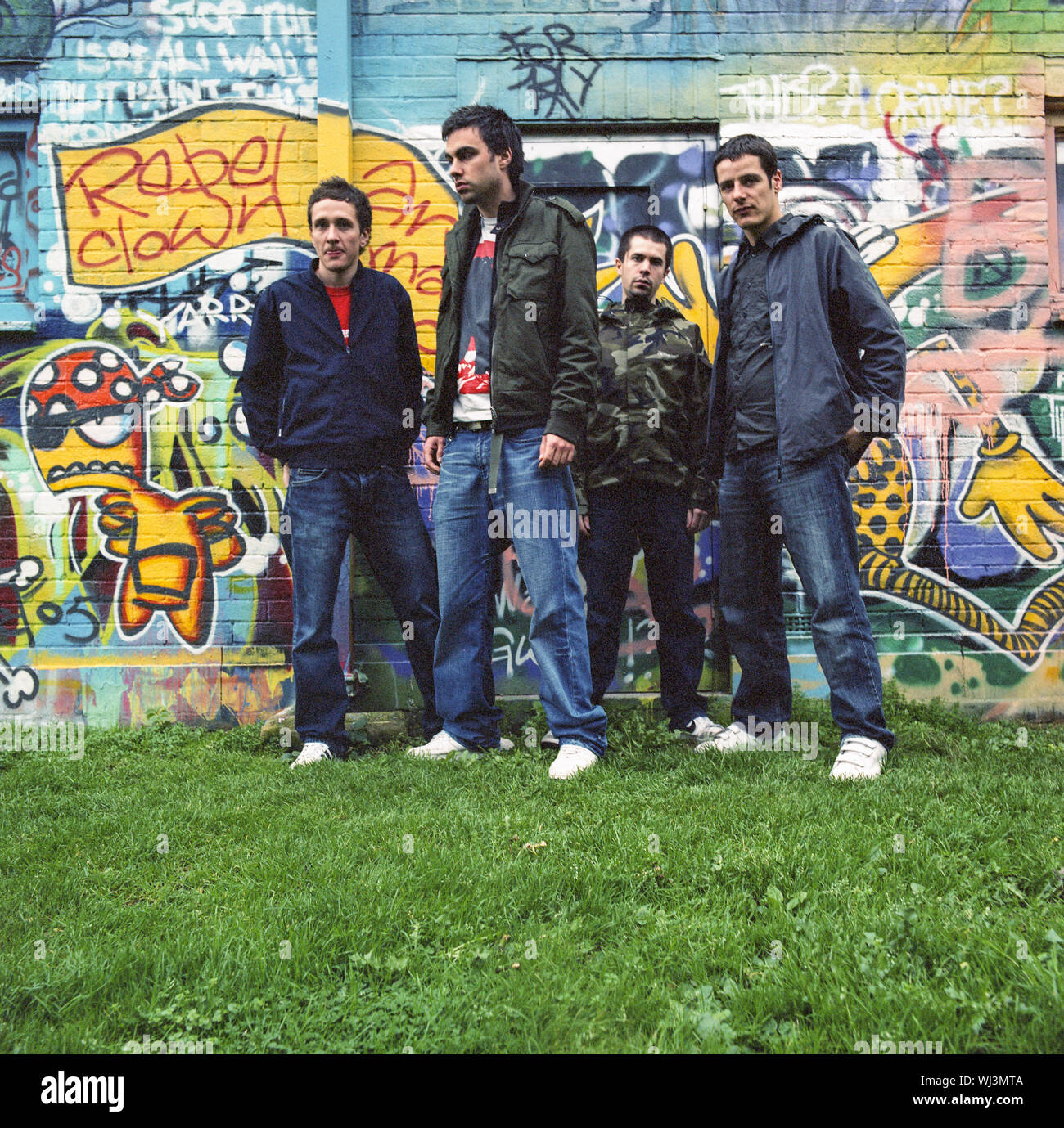 English band Hard -Fi photographed in Oxford, England, United Kingdom ...