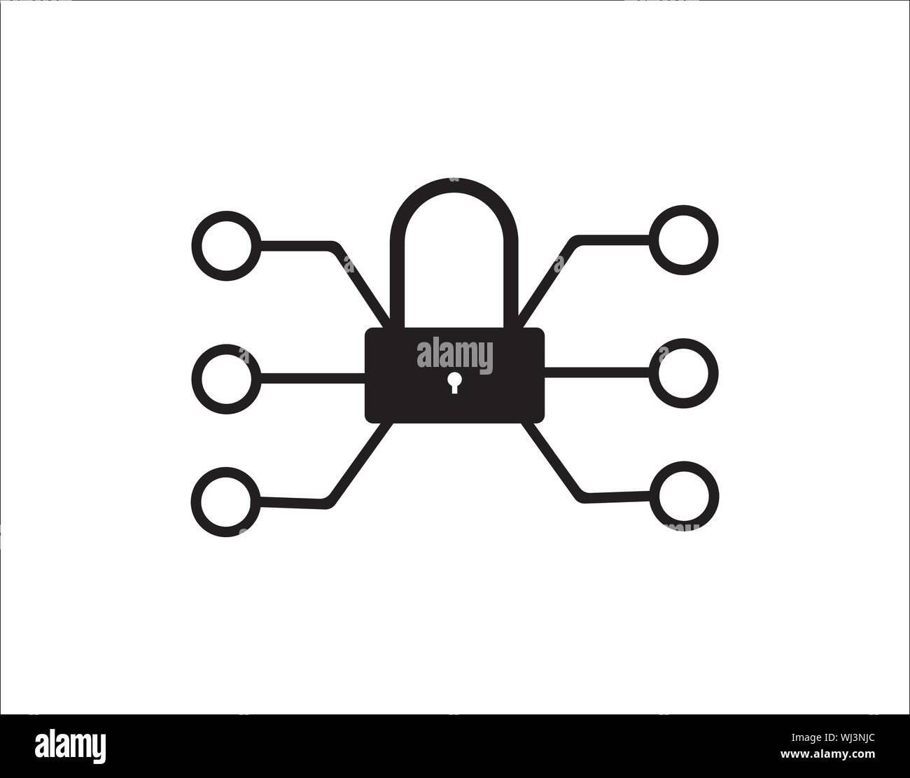 Web security protection interface Stock Vector Images - Alamy