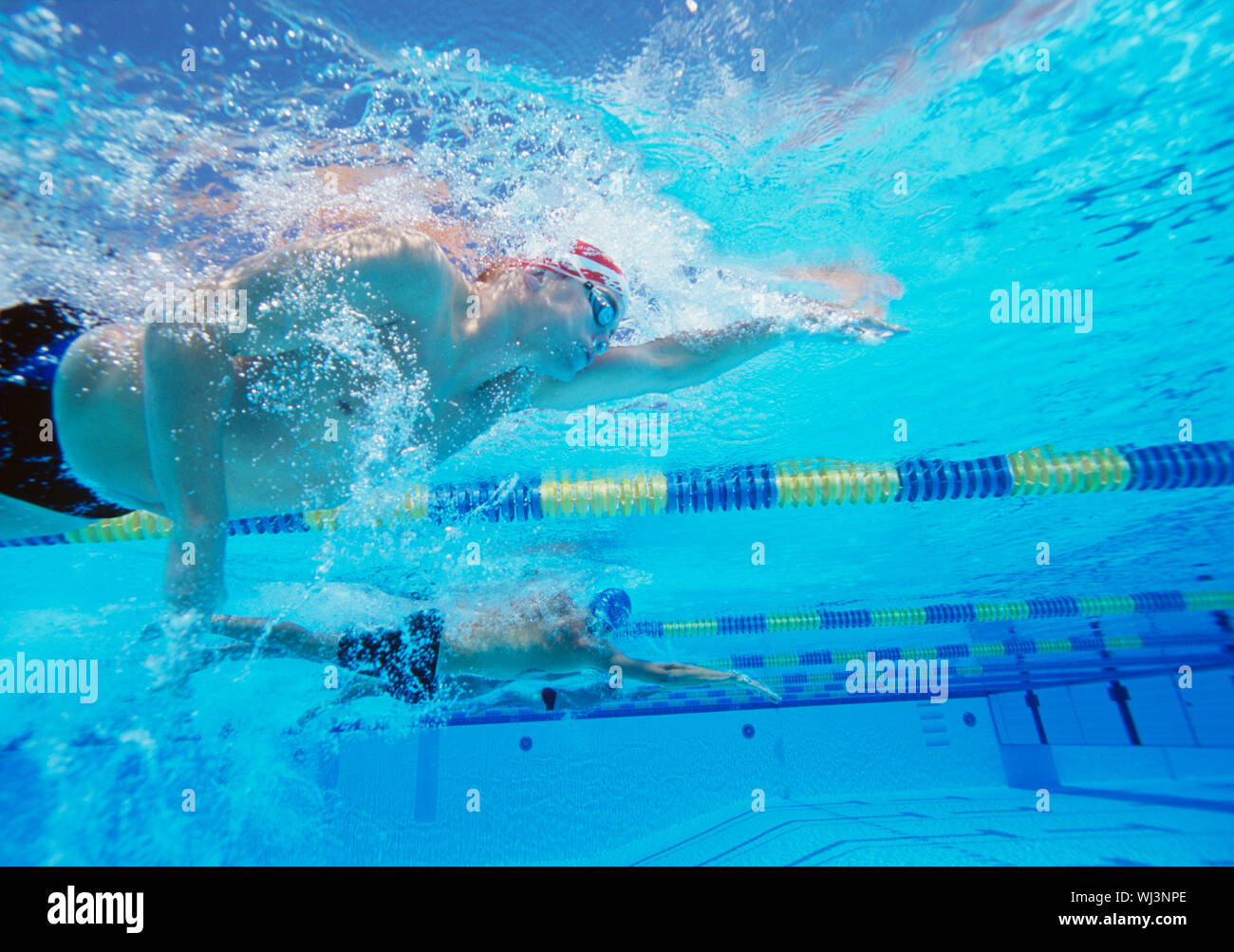 Underwater shot male swimmer swimming hi-res stock photography and ...