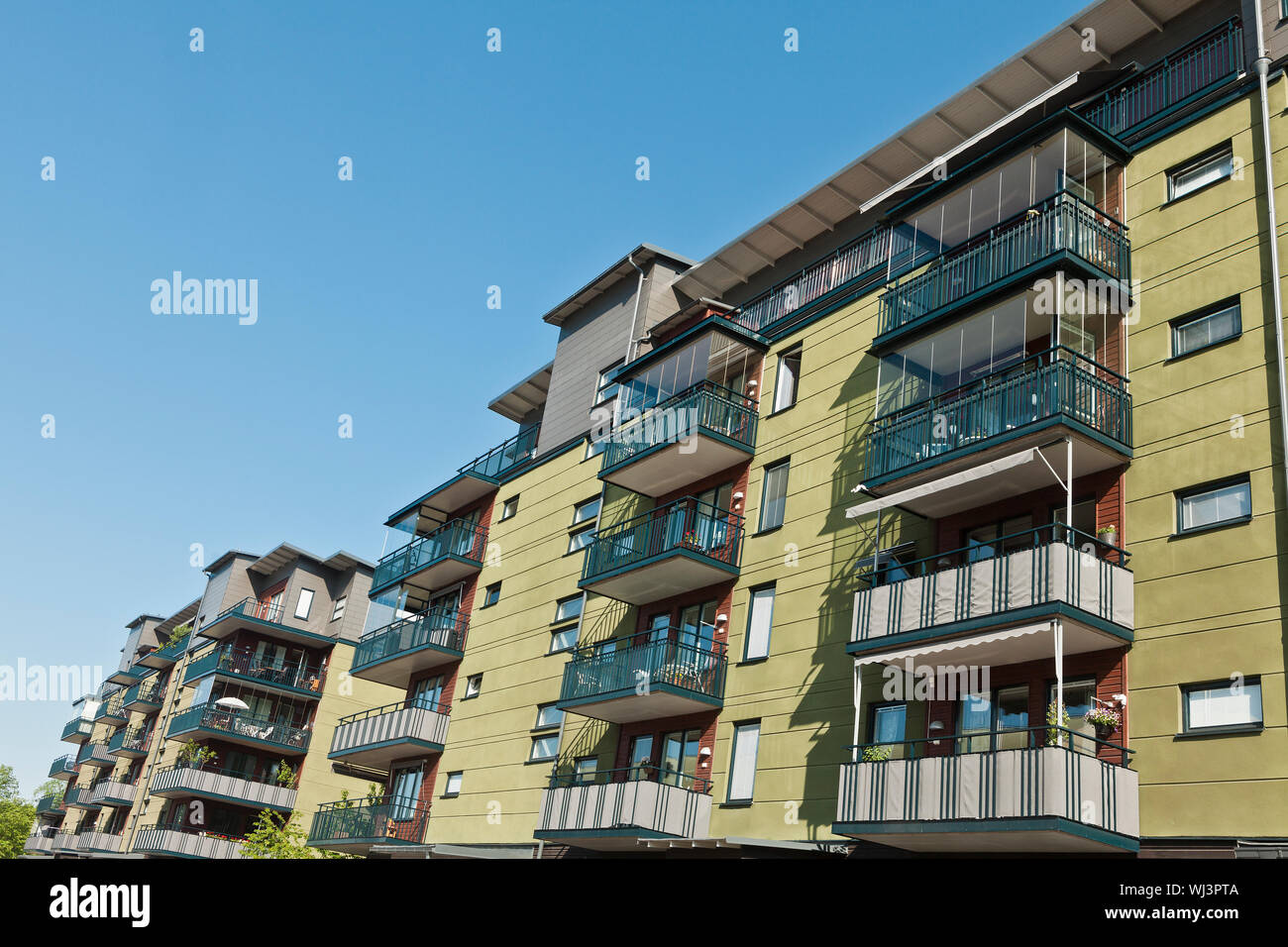Building exterior on a sunny day Stock Photo - Alamy