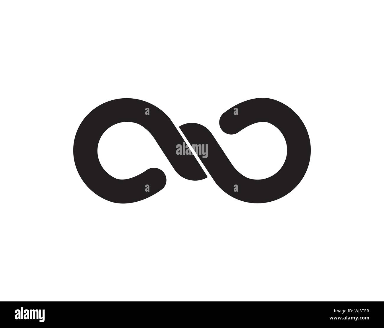 Figure 8 knot Stock Vector Images - Alamy