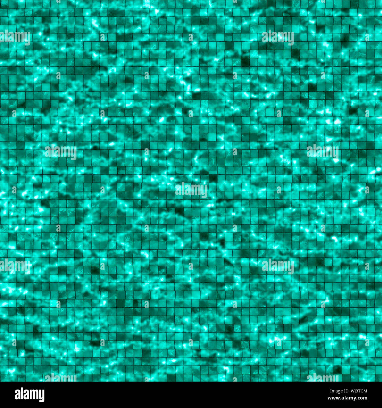 Picture of pool water background with cyan tiles Stock Photo - Alamy