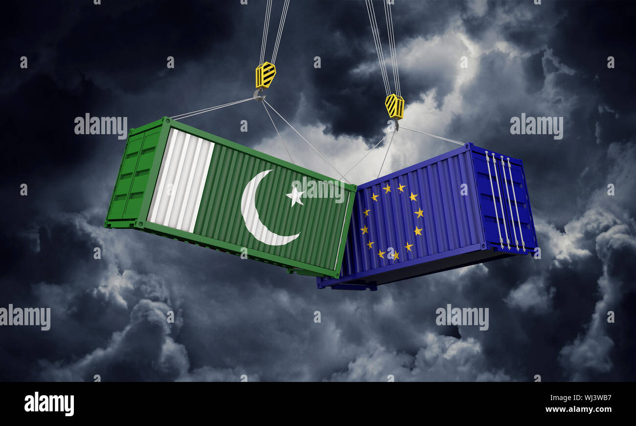 Pakistan flag european union hi-res stock photography and images - Alamy