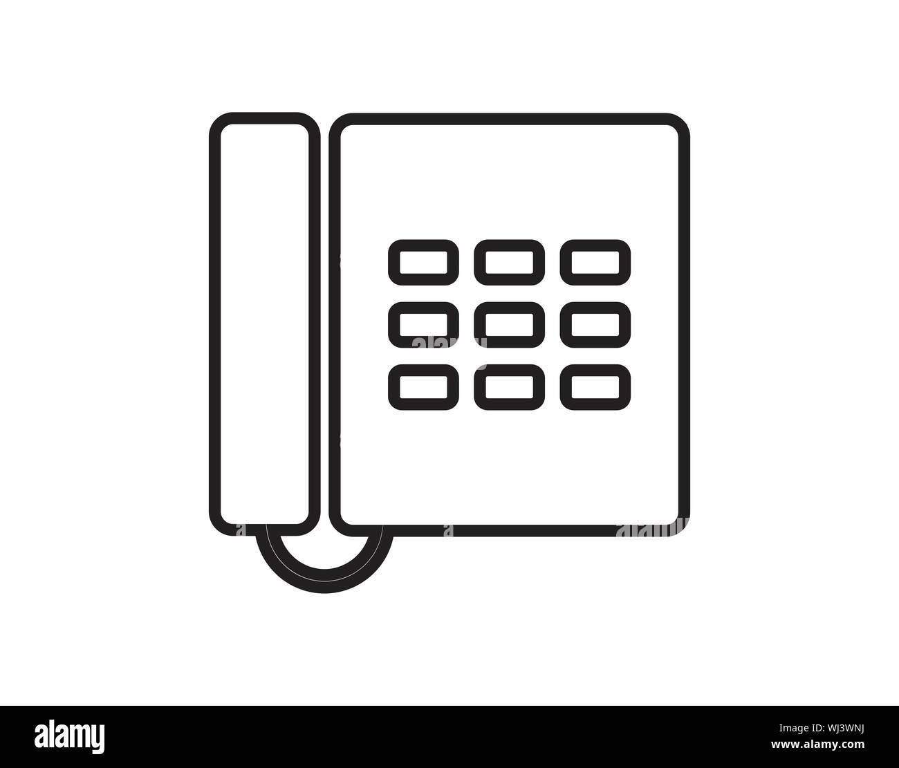 Telecommunications vectors Cut Out Stock Images & Pictures - Alamy
