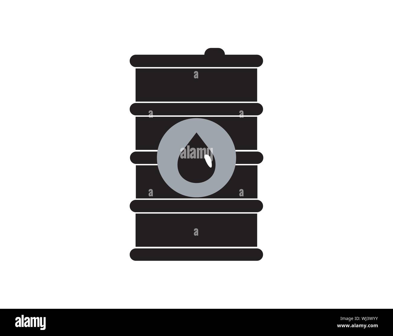 Oil can vector line Cut Out Stock Images & Pictures - Alamy