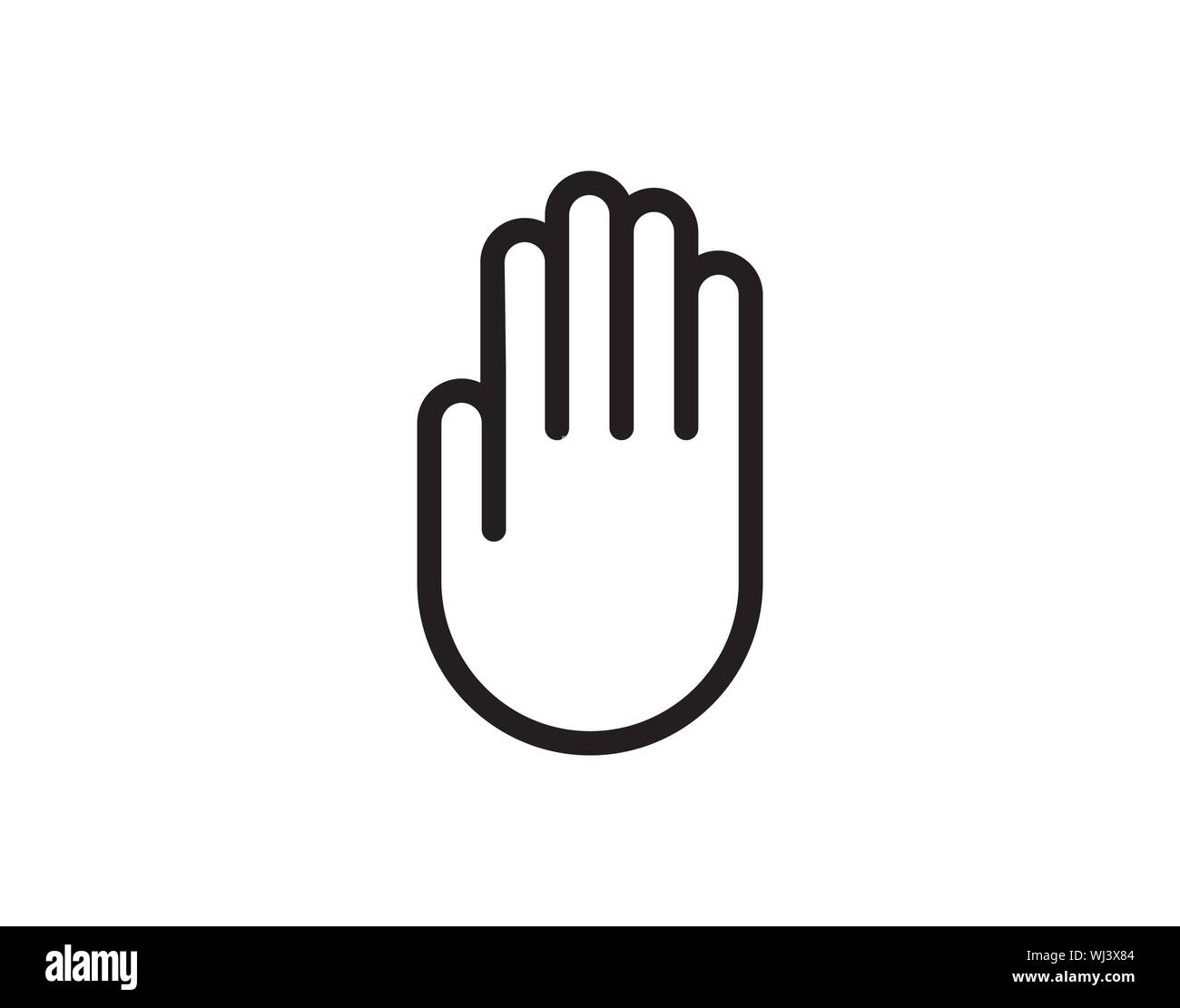 Hands free vector vectors Stock Vector Images - Alamy