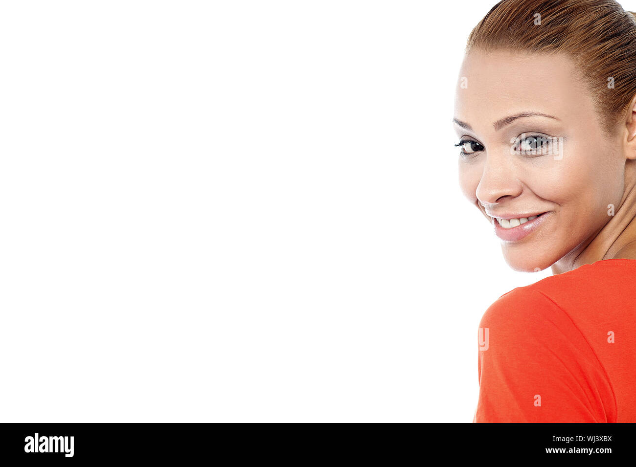 Smilling lady hi-res stock photography and images - Alamy