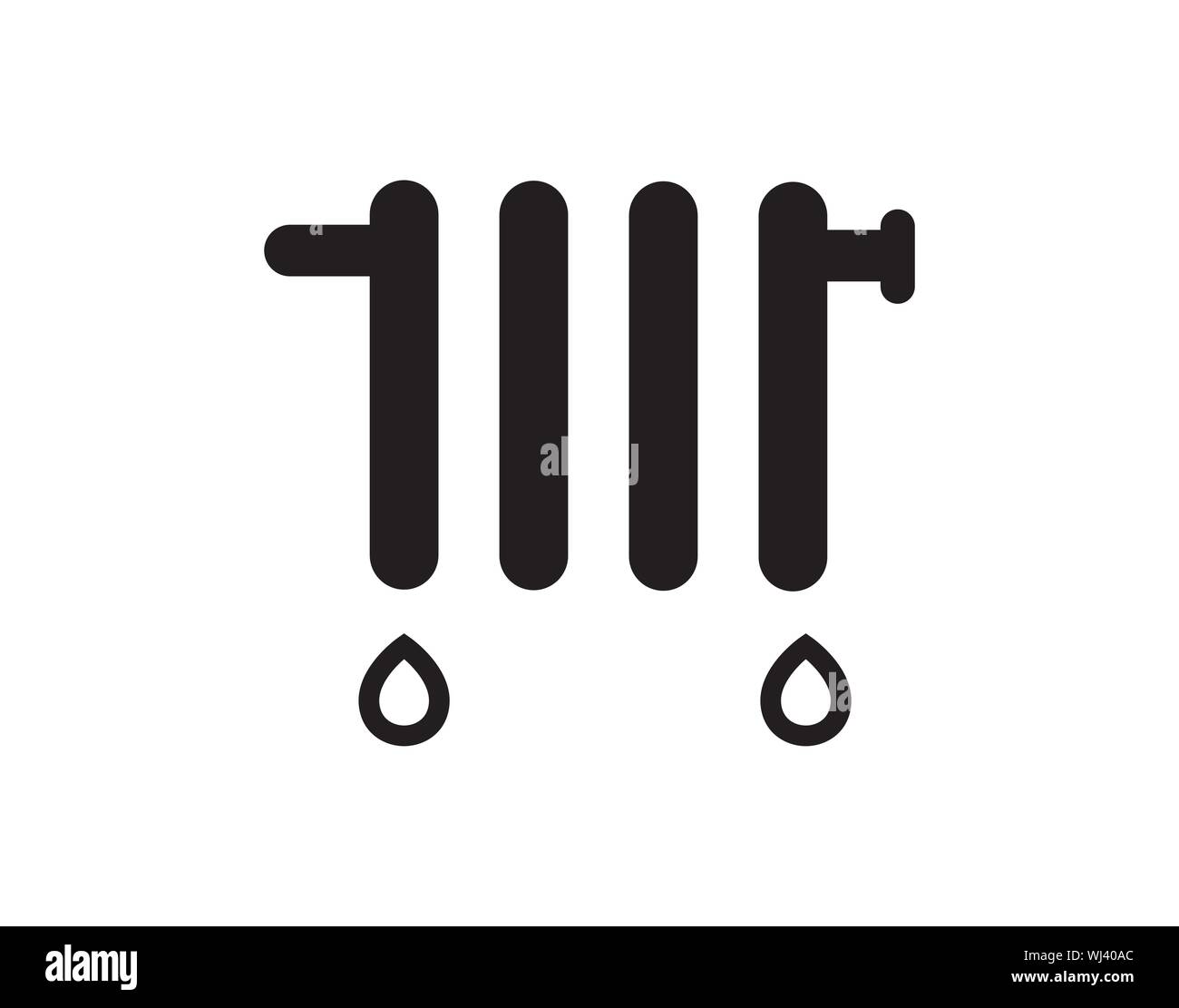 Flood water leak problem Cut Out Stock Images & Pictures - Alamy