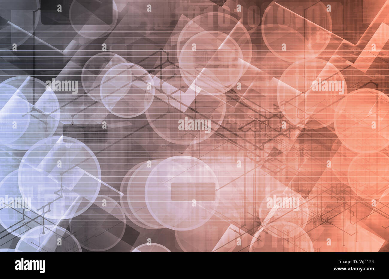 Medical Background and a Reporting Science System Stock Photo - Alamy
