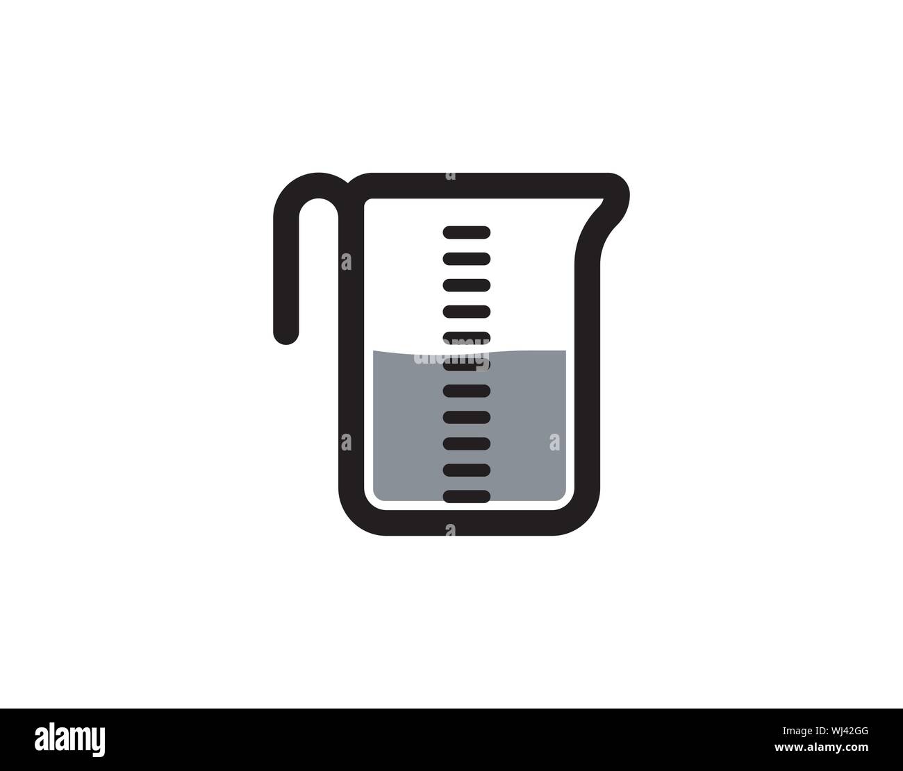 Laboratory glassware vector vectors Cut Out Stock Images & Pictures - Alamy