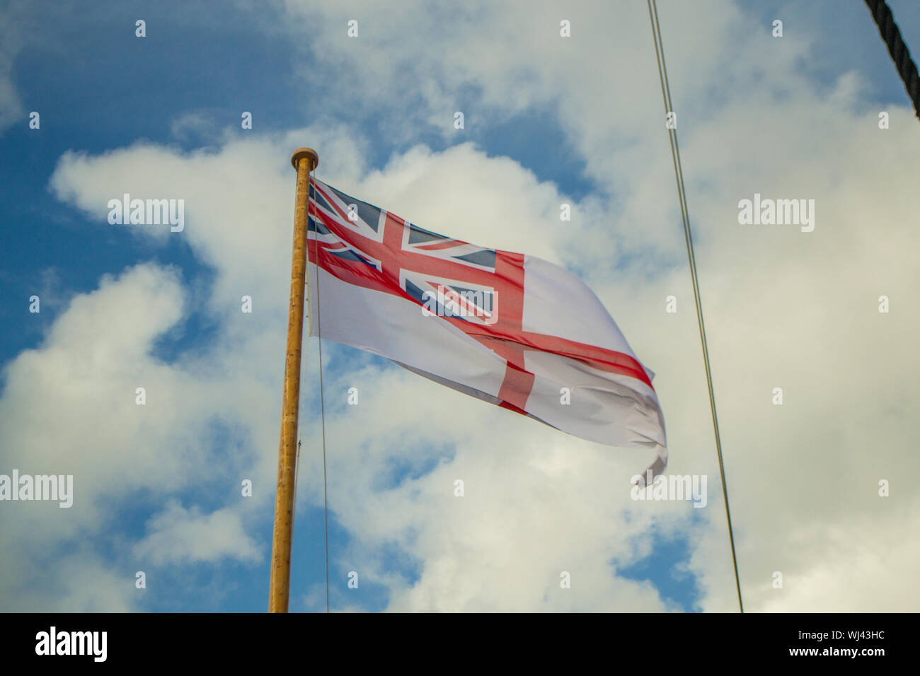 The White Ensign Flag High Resolution Stock Photography and Images - Alamy