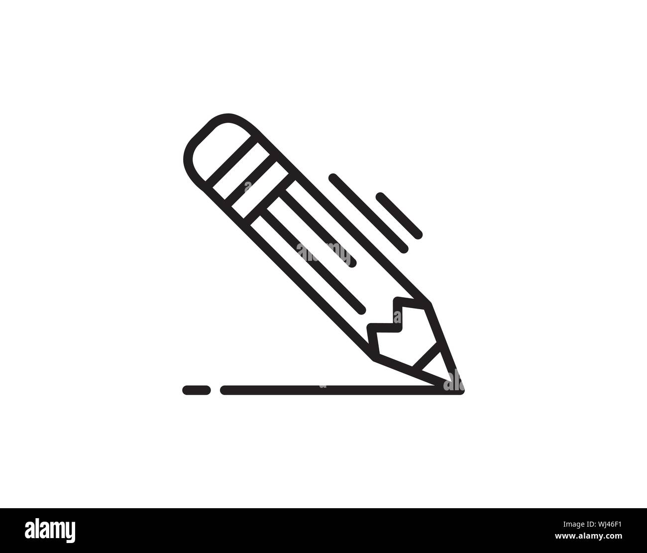 Modern pen drawings Stock Vector Images - Alamy