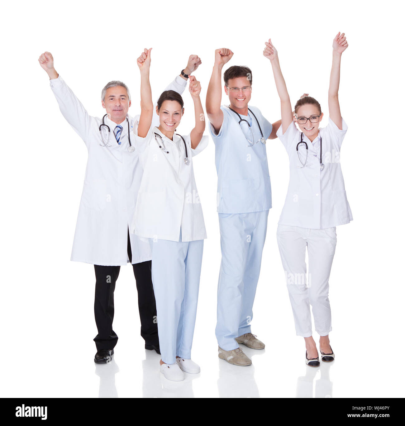 Nurses group discussion Cut Out Stock Images & Pictures - Alamy