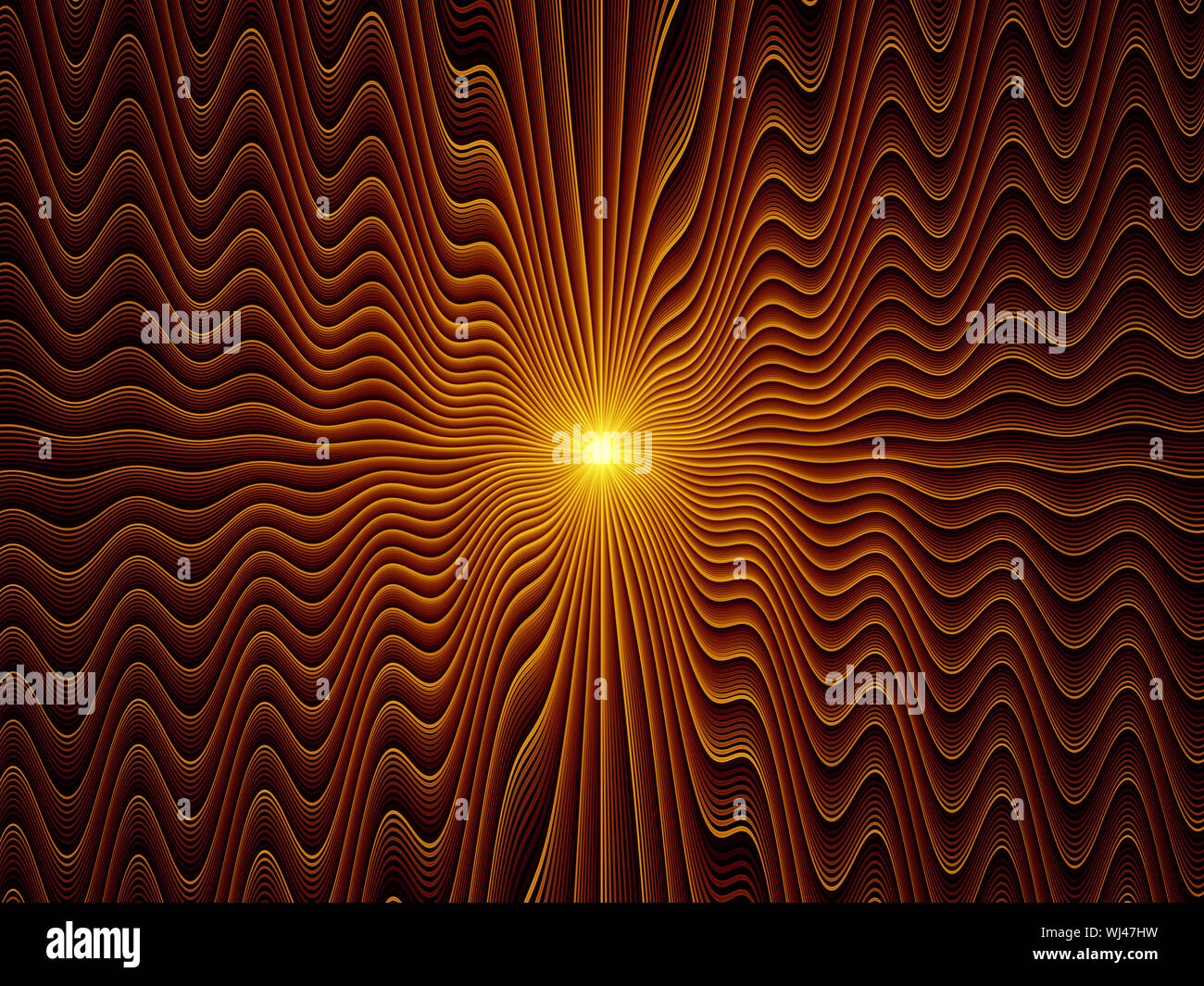 Fractal Burst series. Background design of fractal radial burst pattern ...