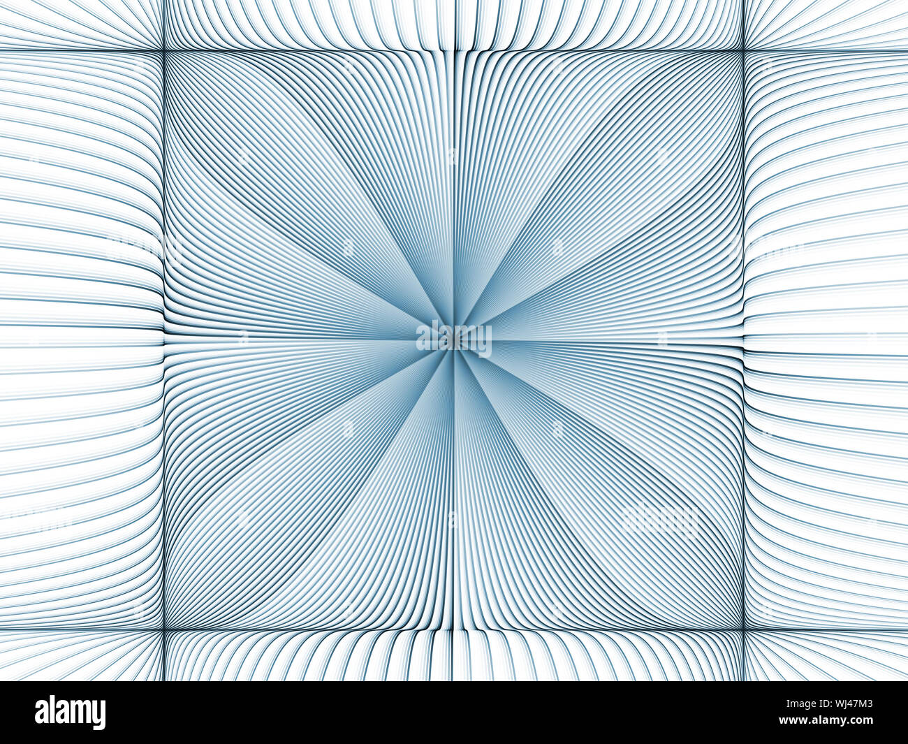 Fractal Burst series. Interplay of fractal radial burst pattern on the ...