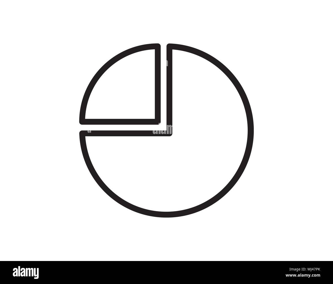 Round graph report Stock Vector Images - Alamy