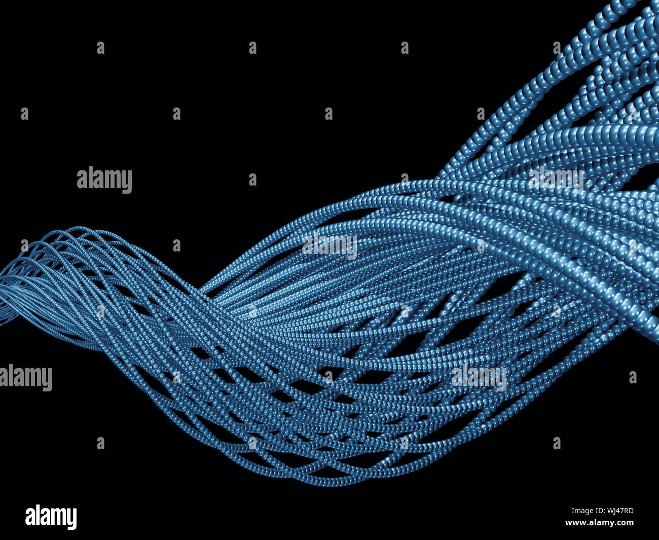Pure Geometry series. Background of blue spiral elements for your ...