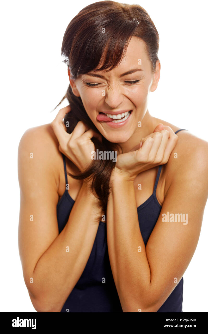 Expressing excitement hi-res stock photography and images - Alamy