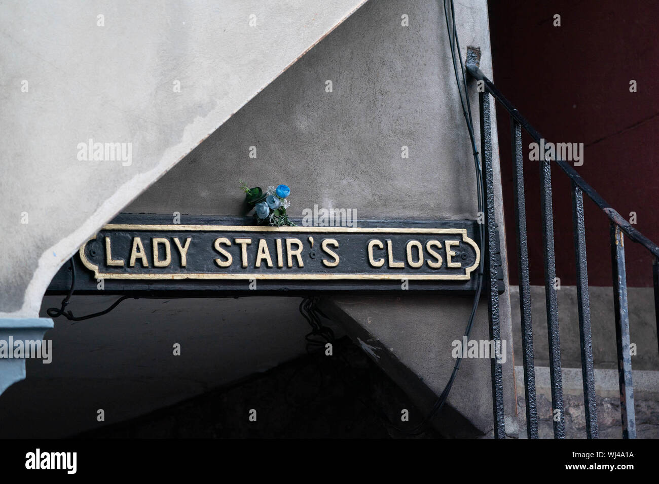 Lady stairs close hi-res stock photography and images - Alamy